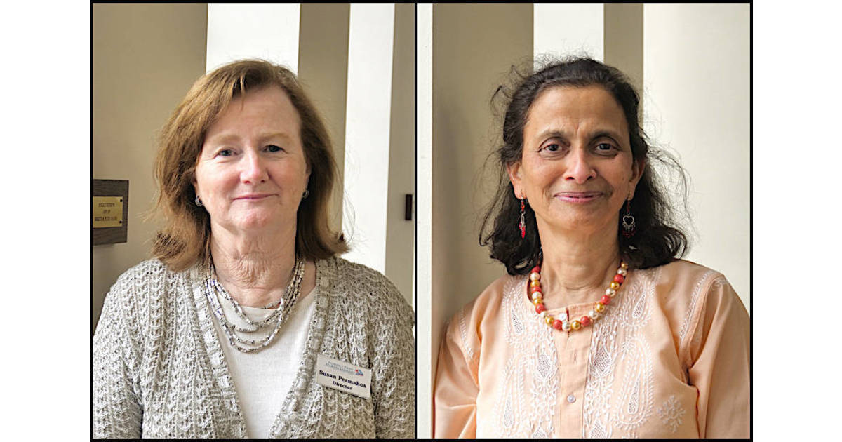 Summit Library Director Susan Permahos, Administrative Assistant Susan ...