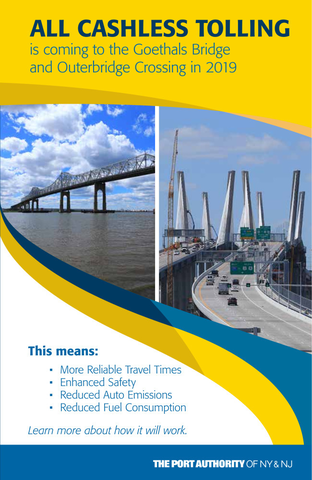 NOTICE: Goethals Bridge Closure Scheduled for Tuesday, July 23 and ...