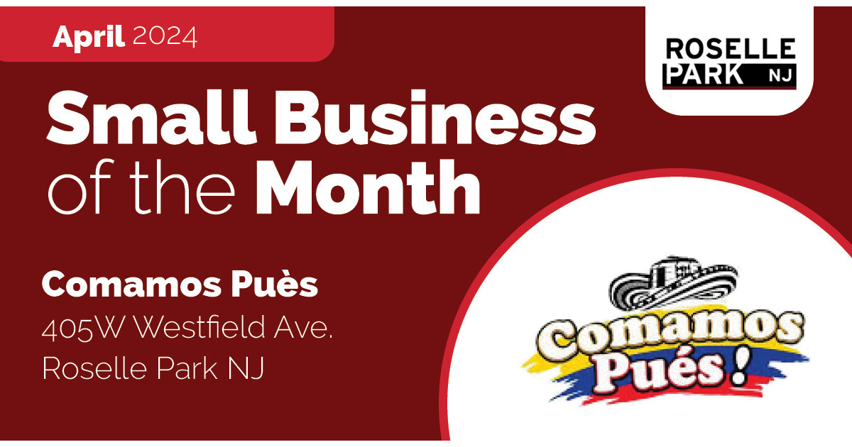 Comamos Puès Named the Roselle Park Small Business of the Month for ...