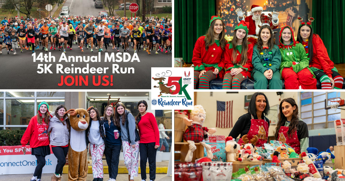 Running, Shopping, Santa & More: Mount St. Dominic Academy's Reindeer ...