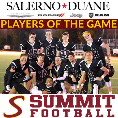Defensive Unit Named Salerno Duane Summit H.S. Football Players of the ...