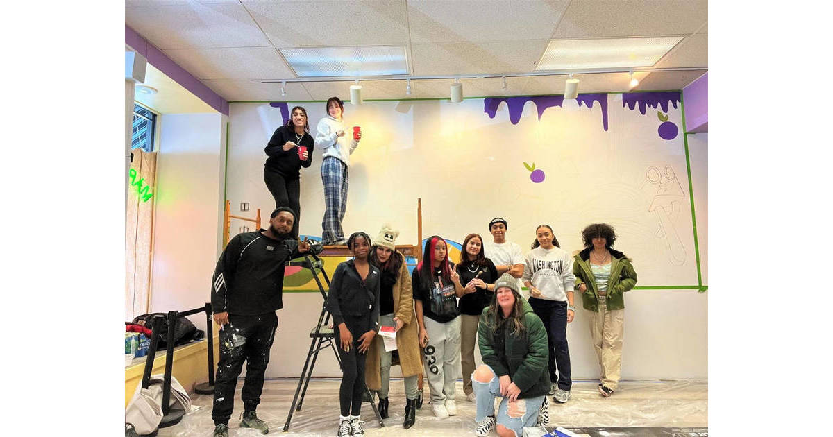 West Orange Art Students Work with Art Alchemist Elijah Minton on ...