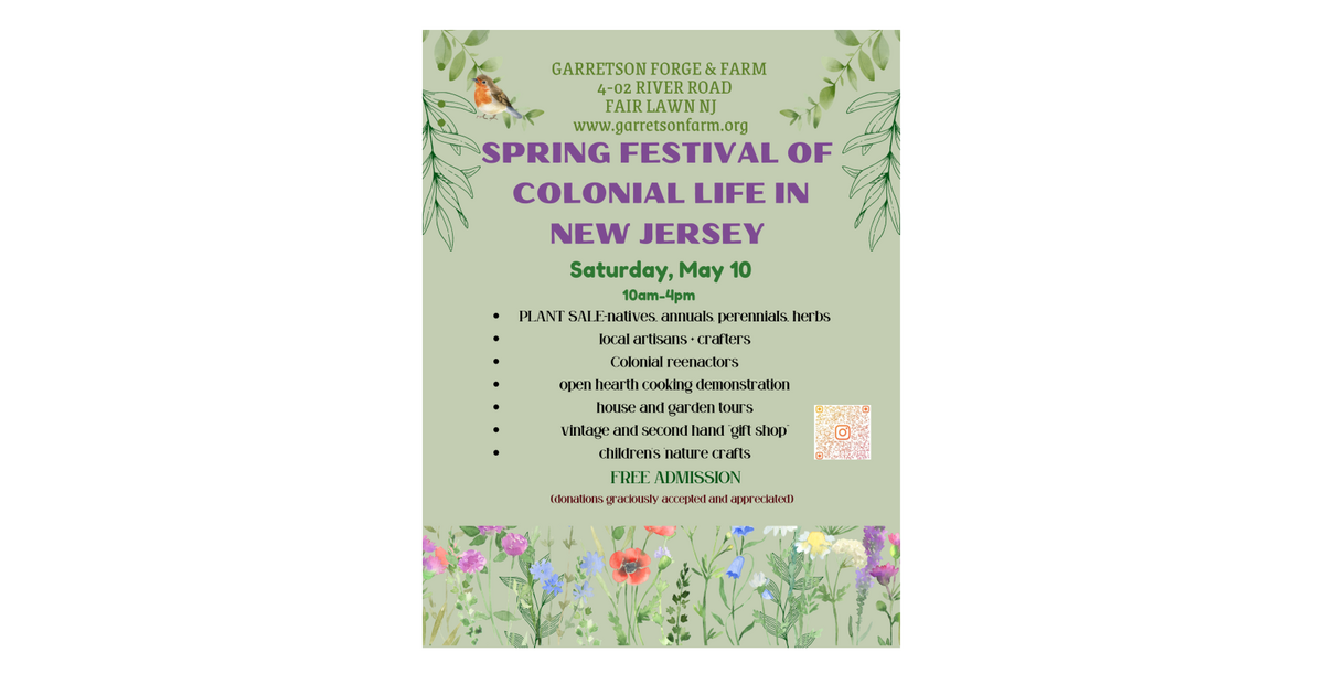 Get Into Colonial Life at Fair Lawn's Garretson Forge Farm | Fair Lawn ...