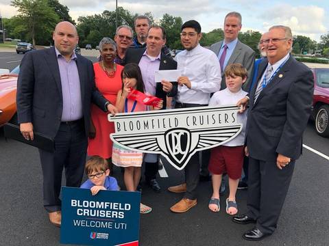 Bloomfield Cruisers Welcome Universal Technical Institute during Ribbon ...