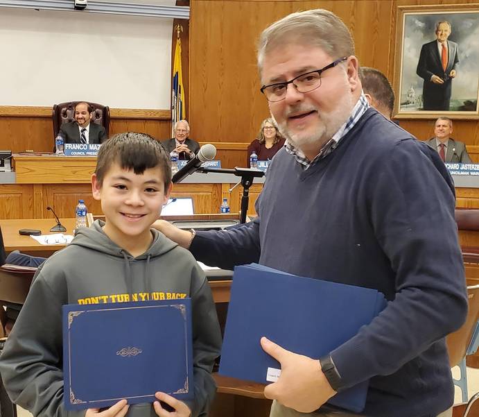 Wayne PAL Junior Wolfpack Football Champions Recognized at Town Hall ...