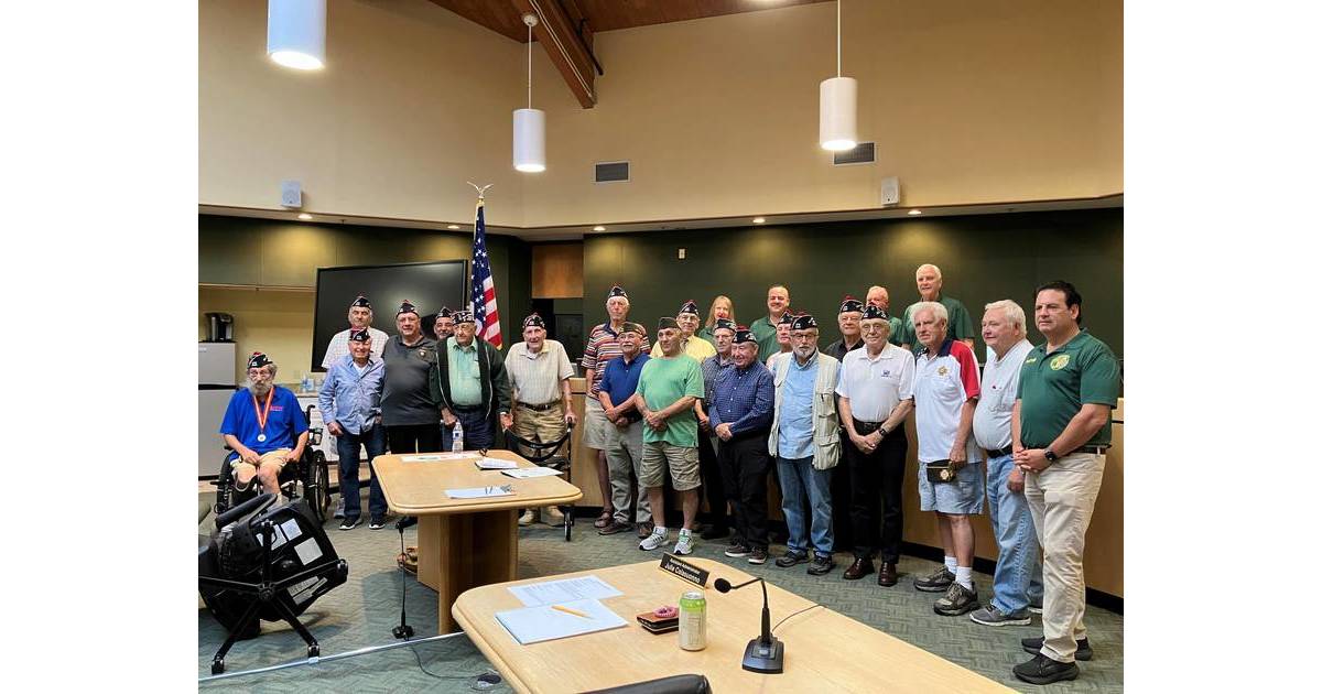 Montville VFW Recognized by Twp Committee, State and National VFW ...