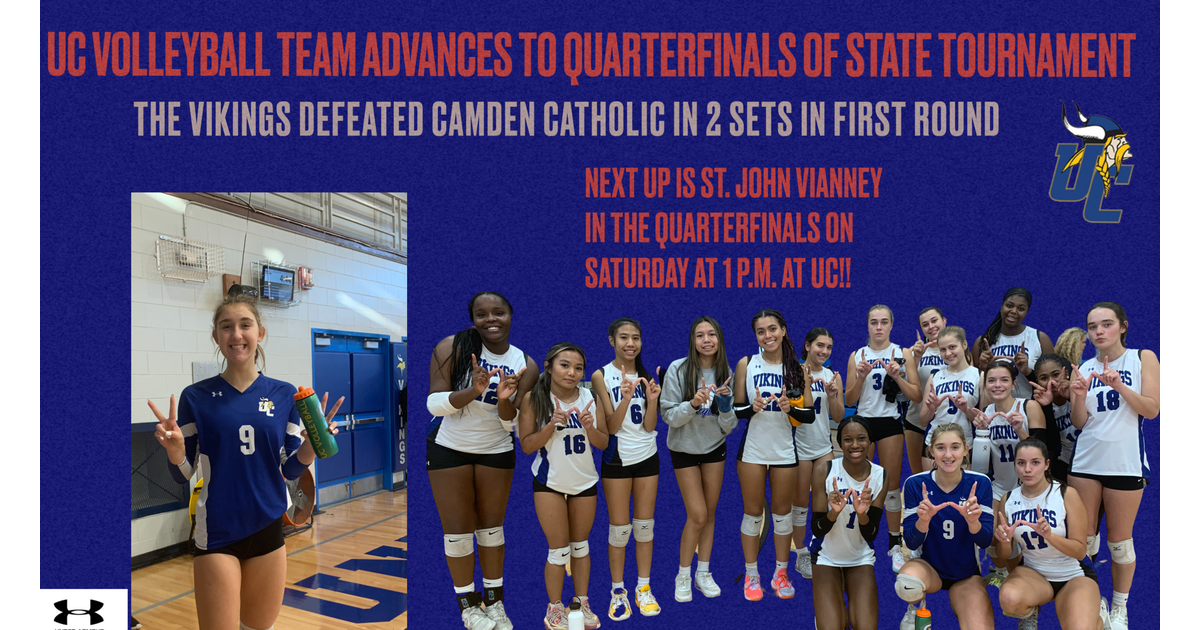 Union Catholic Volleyball Team Advances to Quarterfinals of State ...