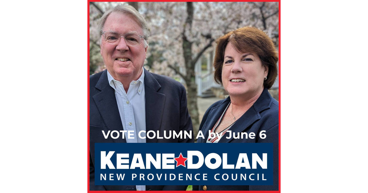 Kathleen Dolan & John FX Keane are the right leaders for New Providence ...