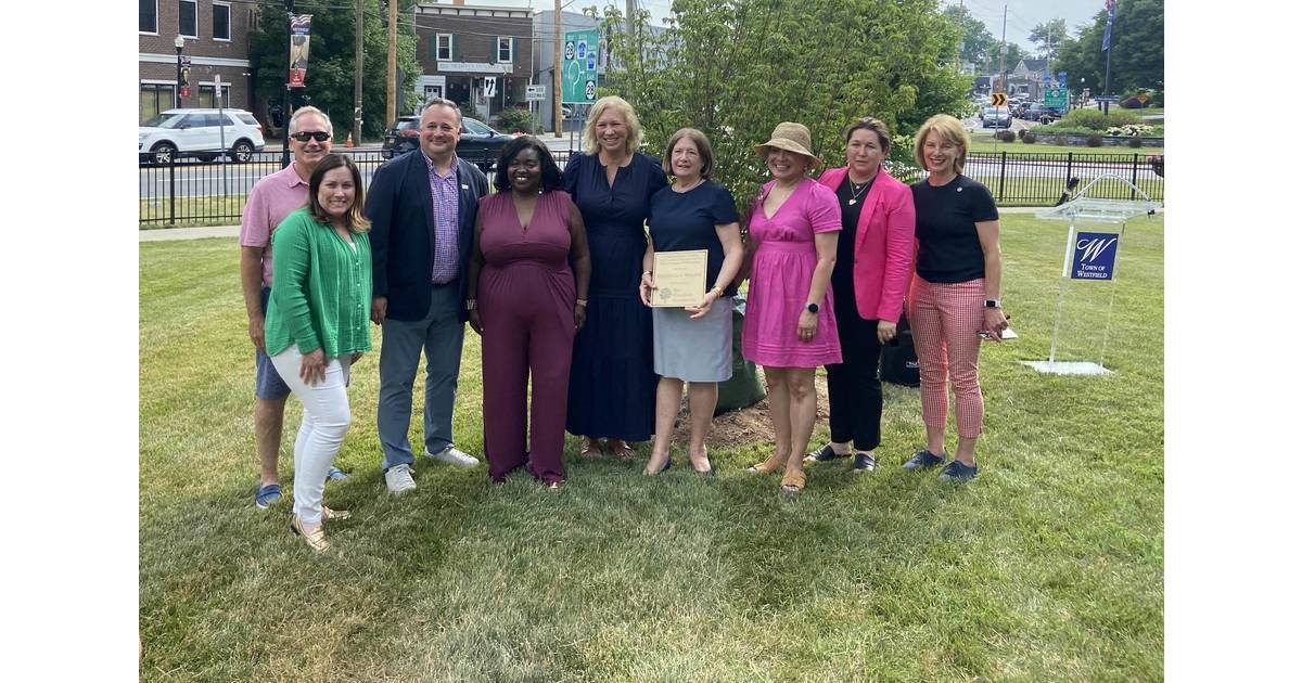 Westfield Volunteer Darielle Walsh Honored With Tree at Foundation Park ...