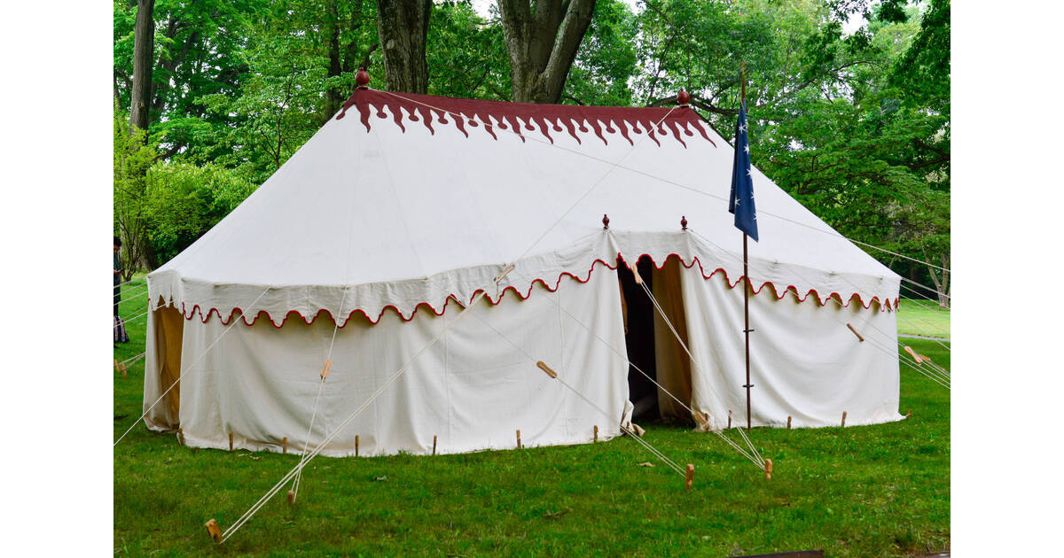 General Washington’s War Tent Returns to Wayne After Nearly 250 Years ...