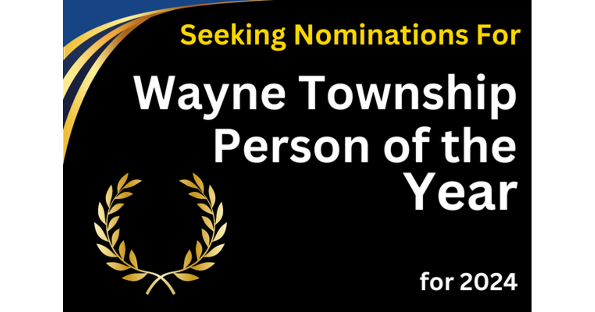 Last Chance to Nominate a Candidate for Wayne Township Person of the ...