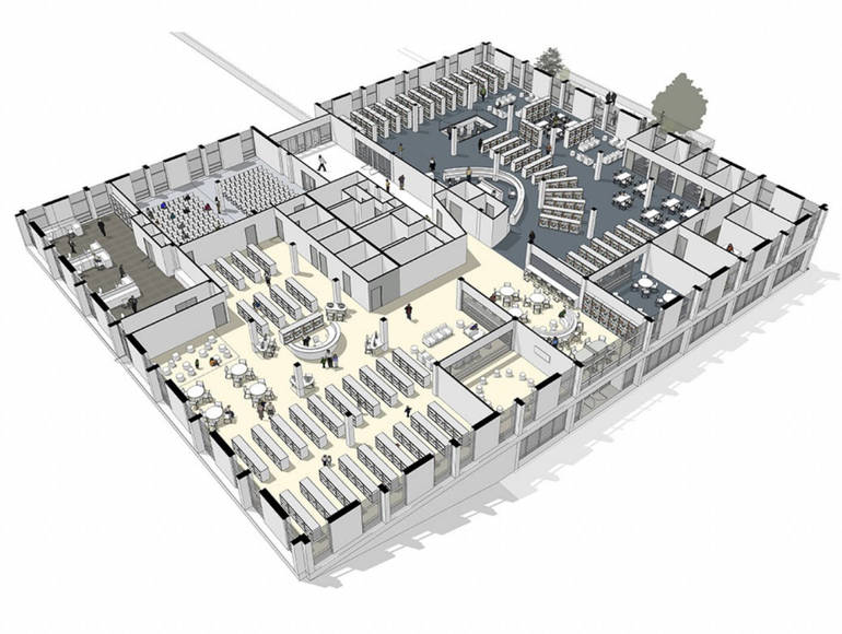 West Orange Public Library Unveils Design for New Facility on Rooney ...
