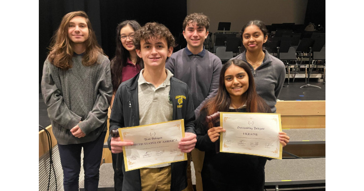 Wardlaw+Hartridge Model UN Team Convenes In-House Conference ...