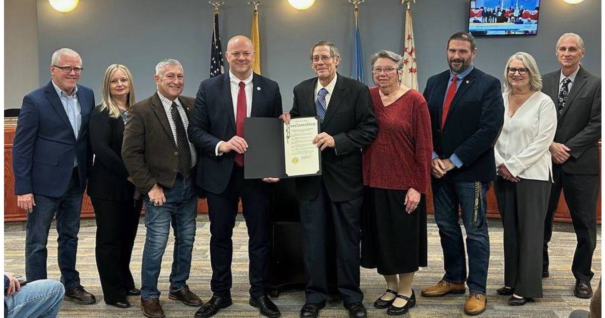 Bob and Nancy Wick from WYRS 90.7 FM Honored by Stafford Township ...