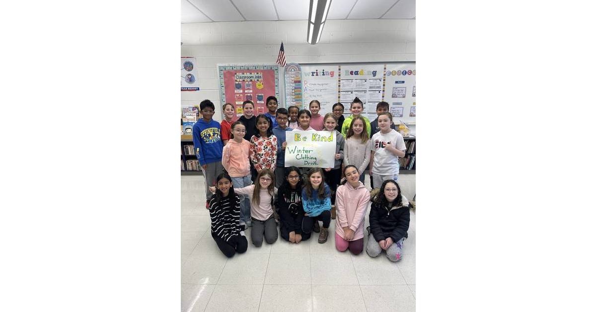Sharon Elementary School Holds Second-Annual Winter Clothing Drive ...
