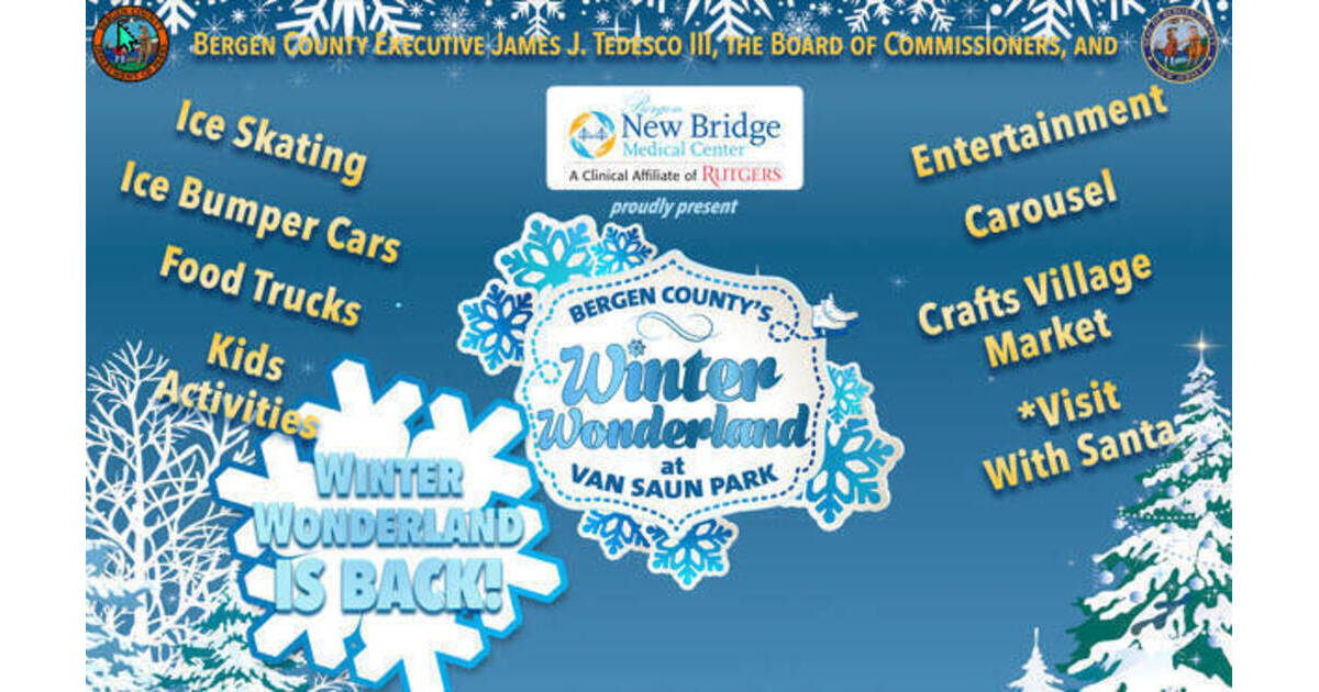 Bergen County: It's a Winter Wonderland Filled with Activities at Van ...