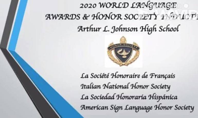World Language Honor Society Inductees Recognized With Virtual Tribute ...
