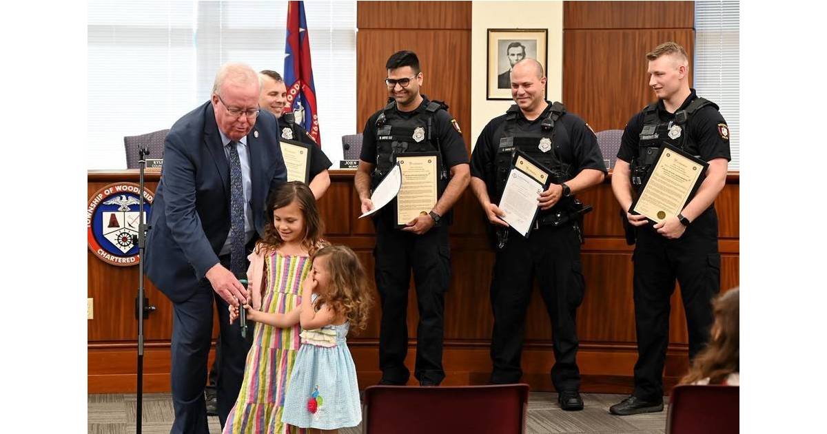Woodbridge Honors Five Police Officers for Their Service | Woodbridge ...