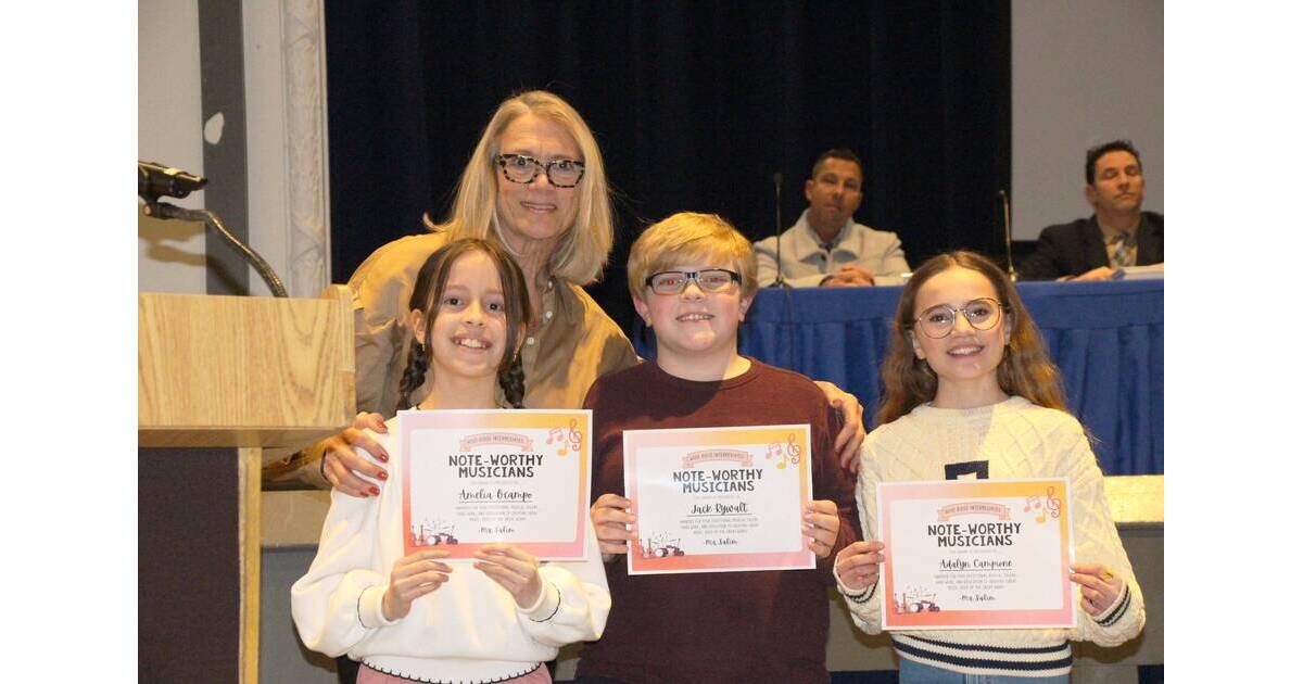 Wood-Ridge BOE Honors the January Students of the Month | Hasbrouck ...