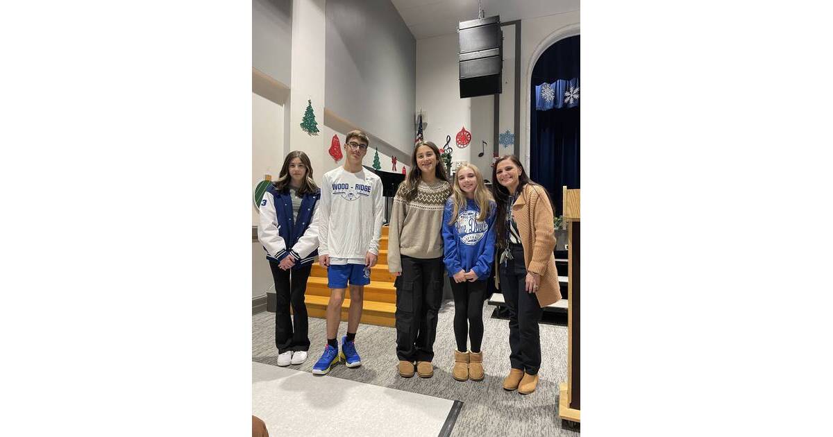 Wood-Ridge BOE Honors the November Students of the Month | Hasbrouck ...