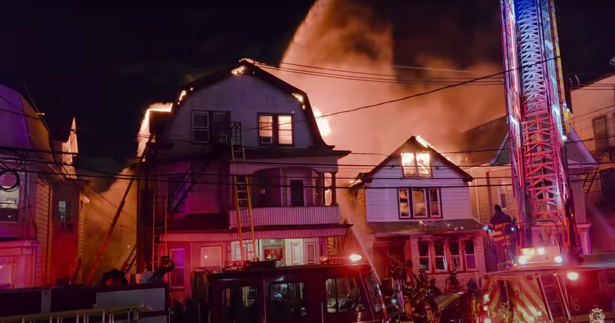Massive Fire Displaces Over 65 People in Newark | Newark, NJ News ...