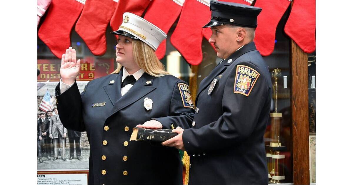 New Iselin Fire Chief Makes Woodbridge History as First Woman at the ...