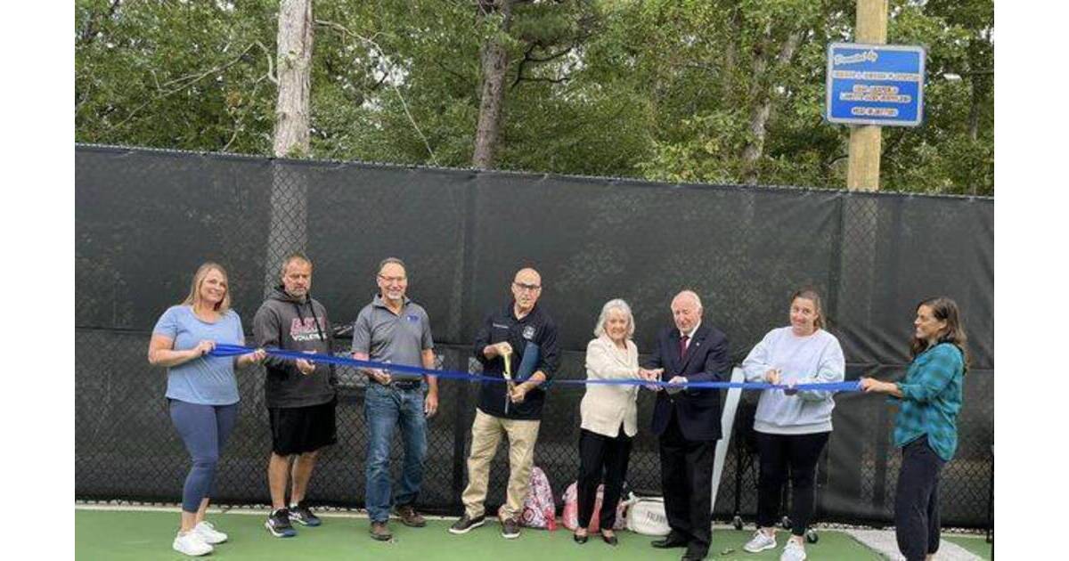 Township of Ocean Celebrates New Pickleball Lights | Barnegat/Waretown ...