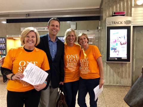 Raritan Valley Line Mayors Attend Rally in Newark | Scotch Plains ...