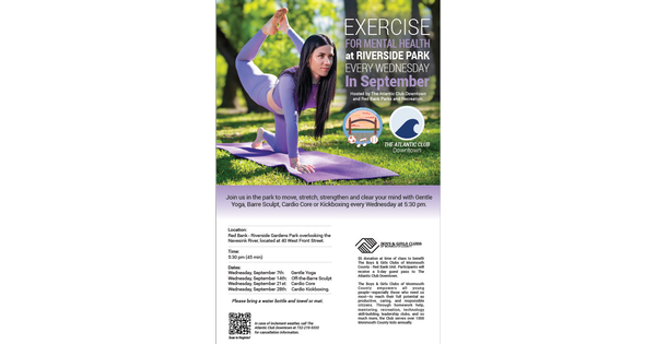 Red Bank Atlantic Club Downtown Offers Exercise for Your Mental Health ...