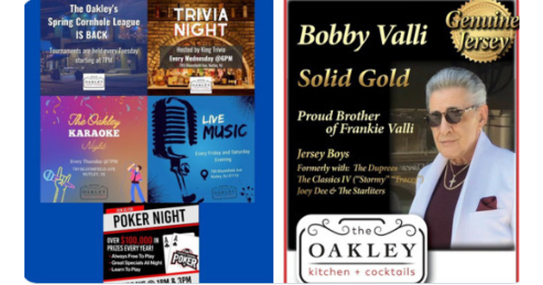 Cornhole to Bobby Valli and Much More In-Between. This Week at Nutley's ...