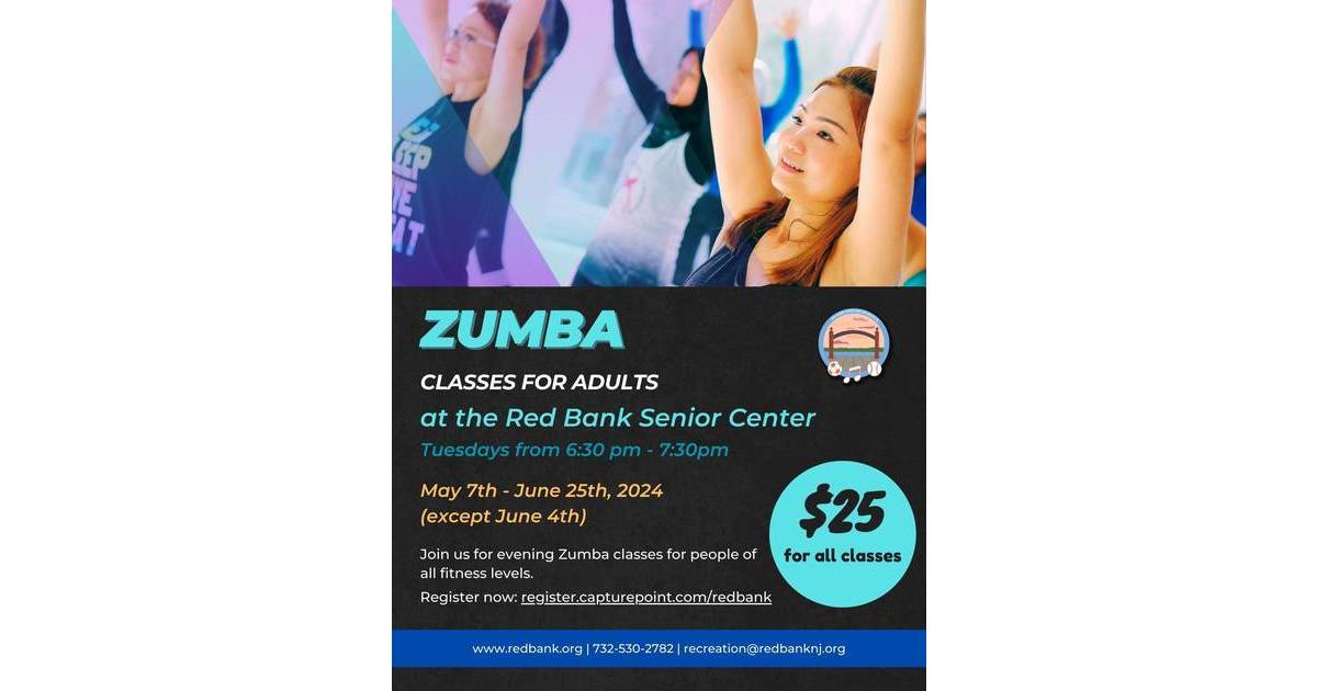 Exciting Zumba Classes at Red Bank Senior Center | Red Bank, NJ News ...