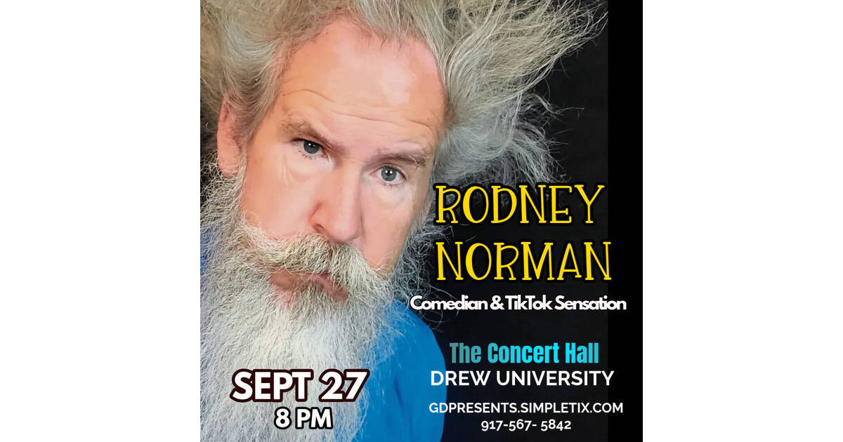 Rodney Norman Brings His Brilliantly Absurd Comedy to Drew University ...