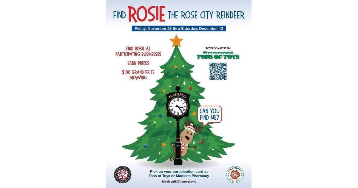 ‘Search for Rosie the Rose City Reindeer’ | TAPinto | TAPinto