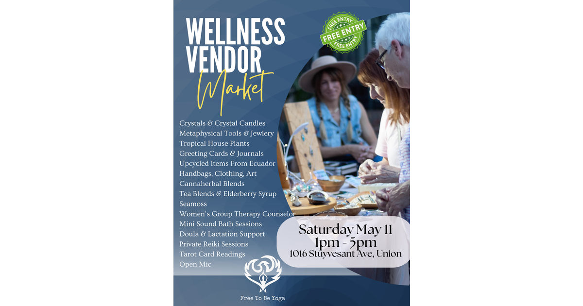 Wellness Vendor Market | TAPinto | TAPinto