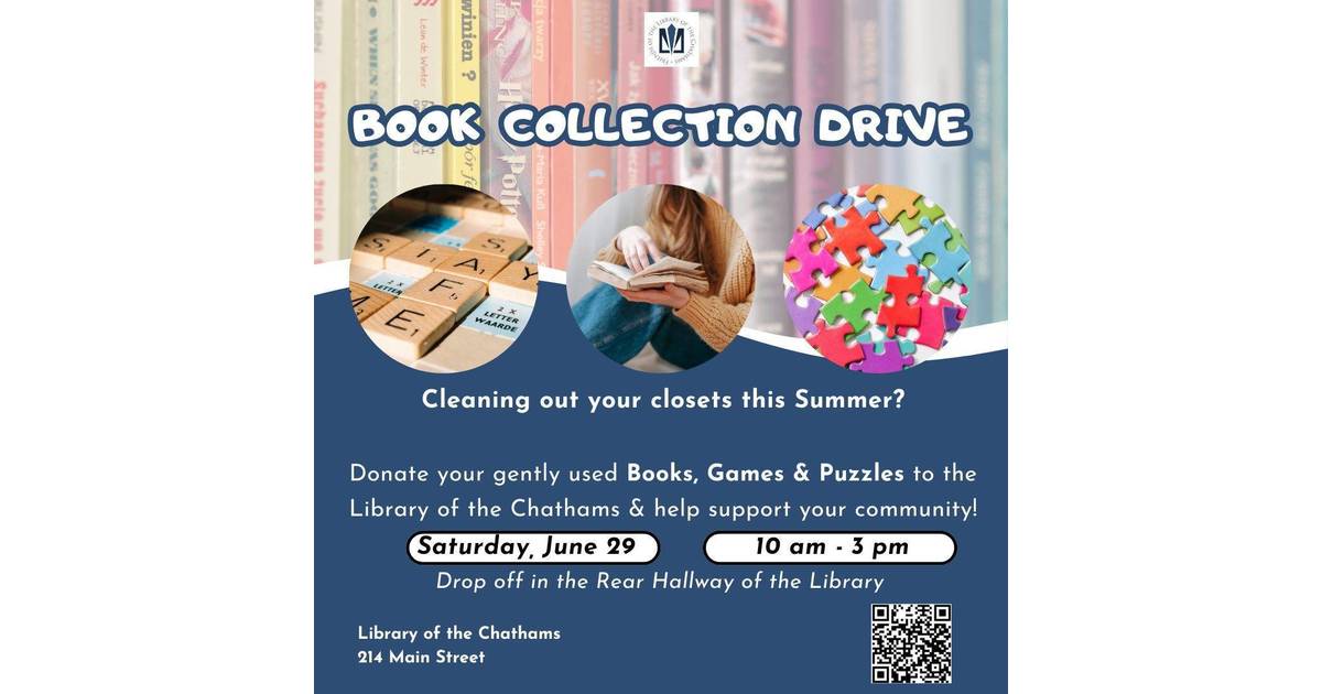 Friends of the Library: June 29th One Day Book Collection! | TAPinto ...