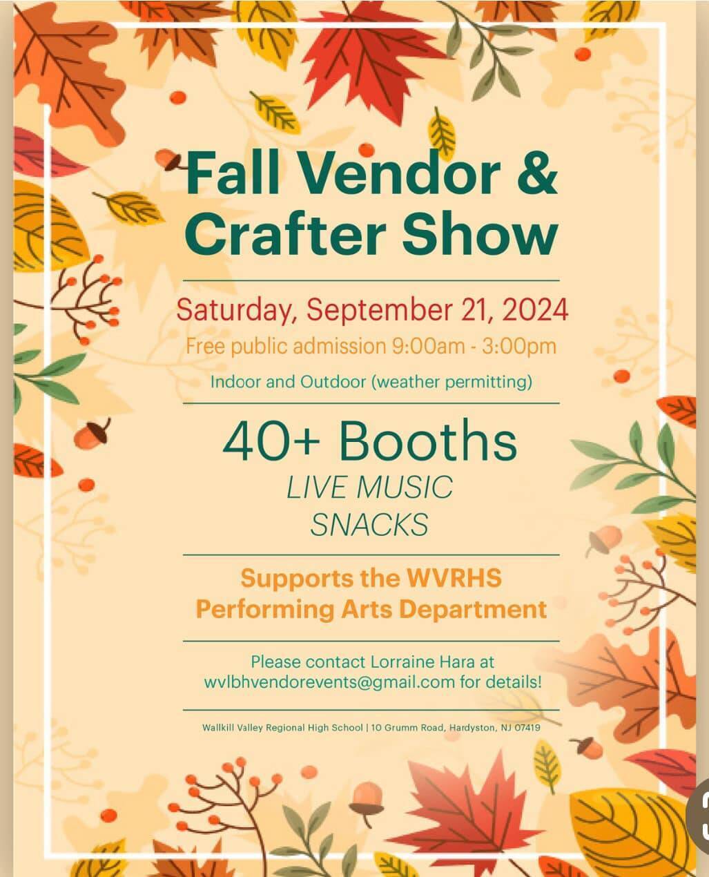 Newton Fall Vendor & Crafter Show | TAPinto | TAPinto
