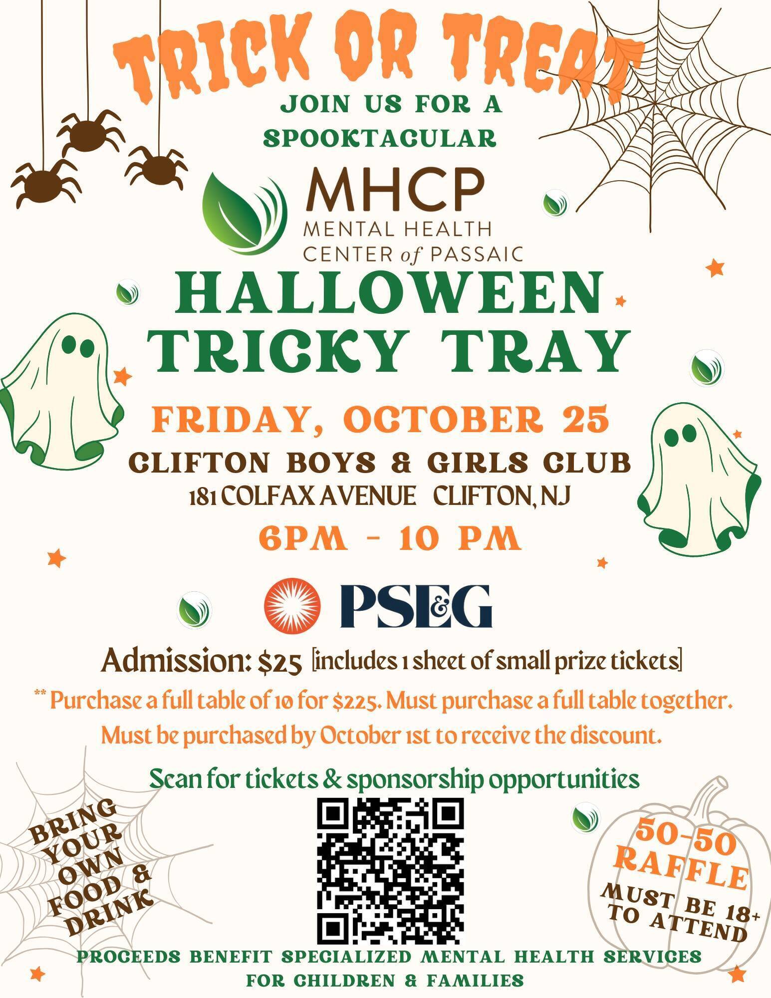 Mental Health Center of Passaic's Halloween Tricky Tray | TAPinto | TAPinto