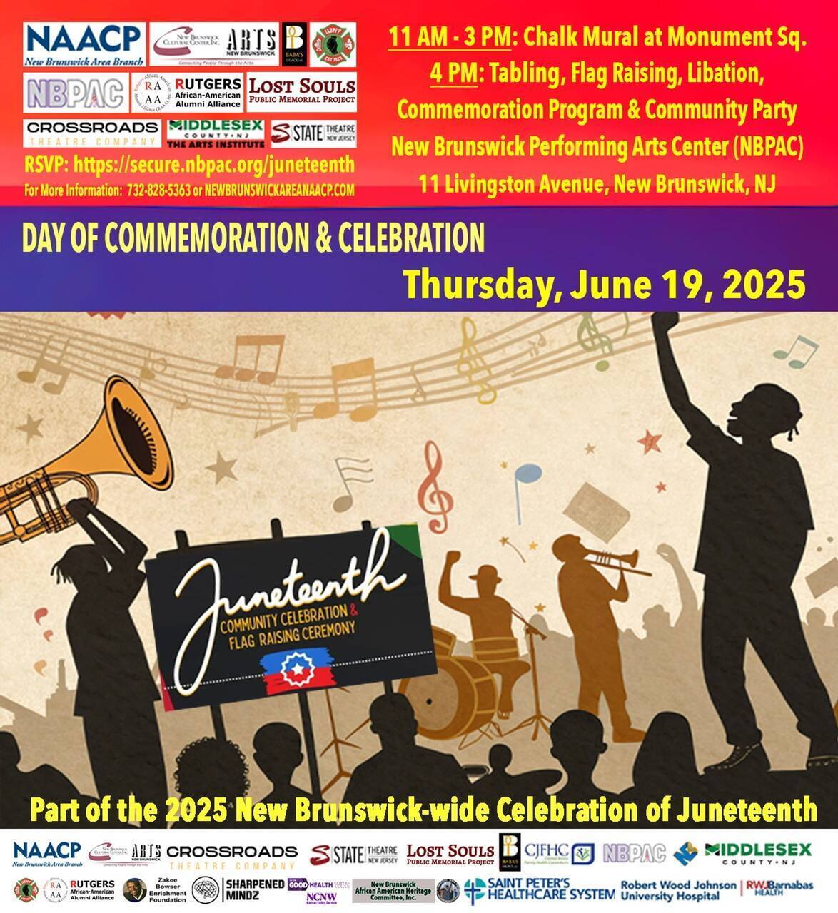 New Brunswick Wide Community Juneteenth Celebrations, June 19st & June ...