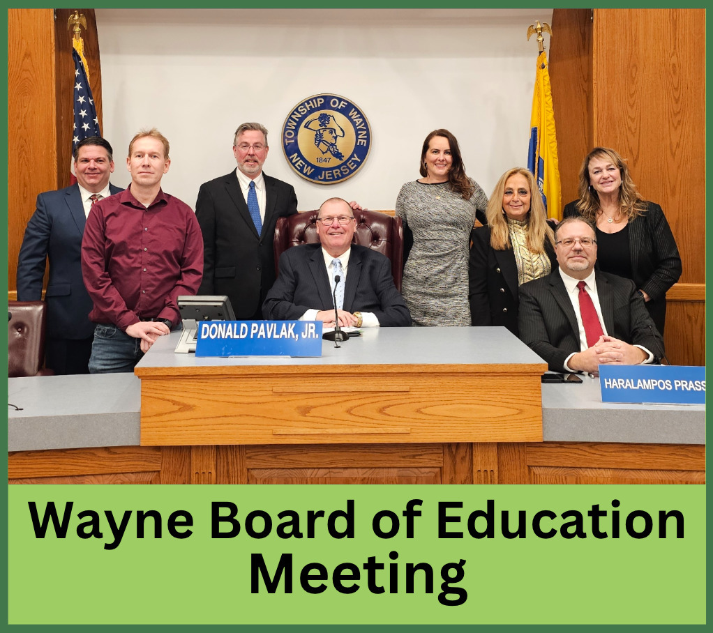 Wayne Board Of Education Pws Meeting Tapinto Tapinto