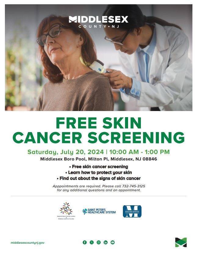 Free Skin Cancer Screening | TAPinto | TAPinto