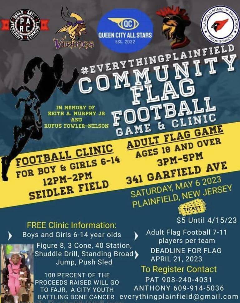 Adult Flag Football Flyer