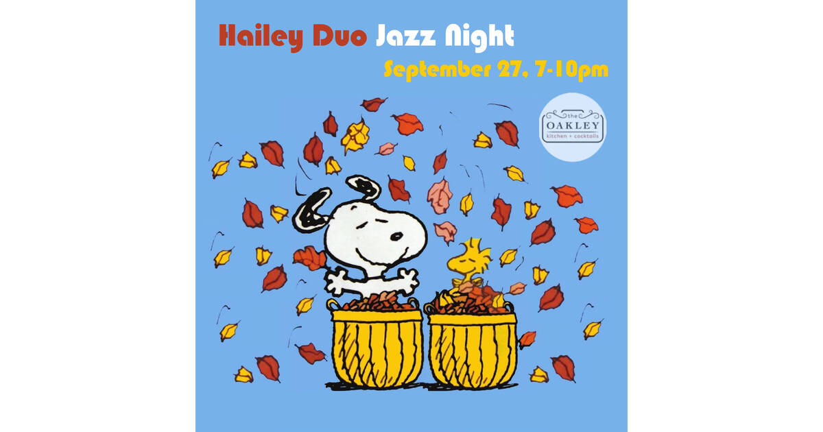 Hailey Jazz Duo at Nutley's Oakley Kitchen | TAPinto | TAPinto