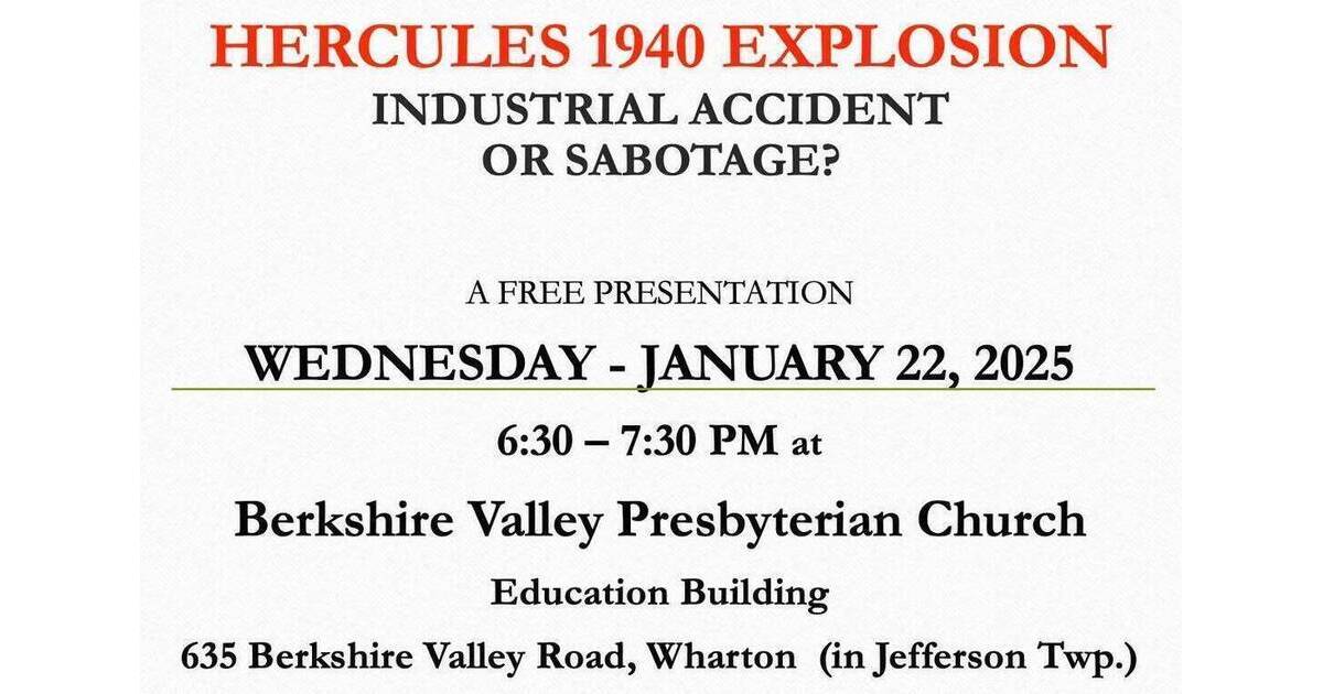 Hercules 1940 Explosion - Industrial Accident or Sabotage? | TAPinto ...