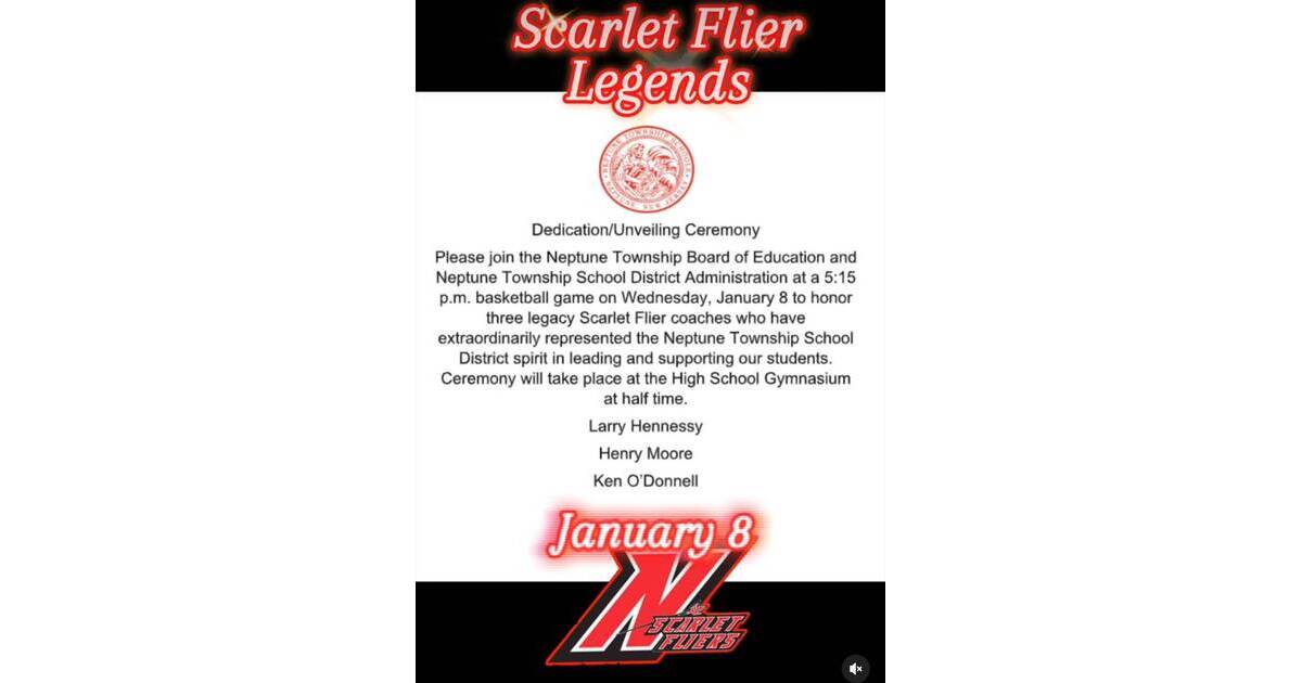 Neptune Township Scarlet Fliers Basketball Legends Game | TAPinto | TAPinto