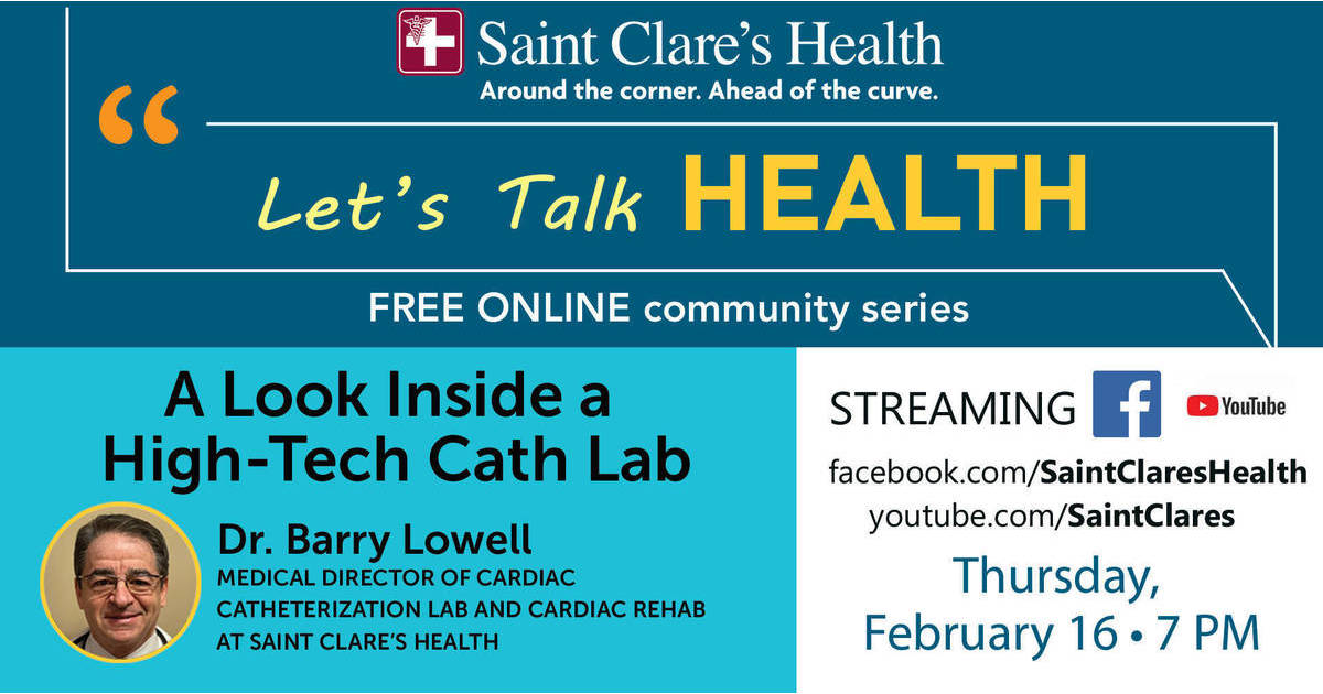 A Look Inside a High-Tech Cath Lab … ‘Let’s Talk Health’ | TAPinto ...