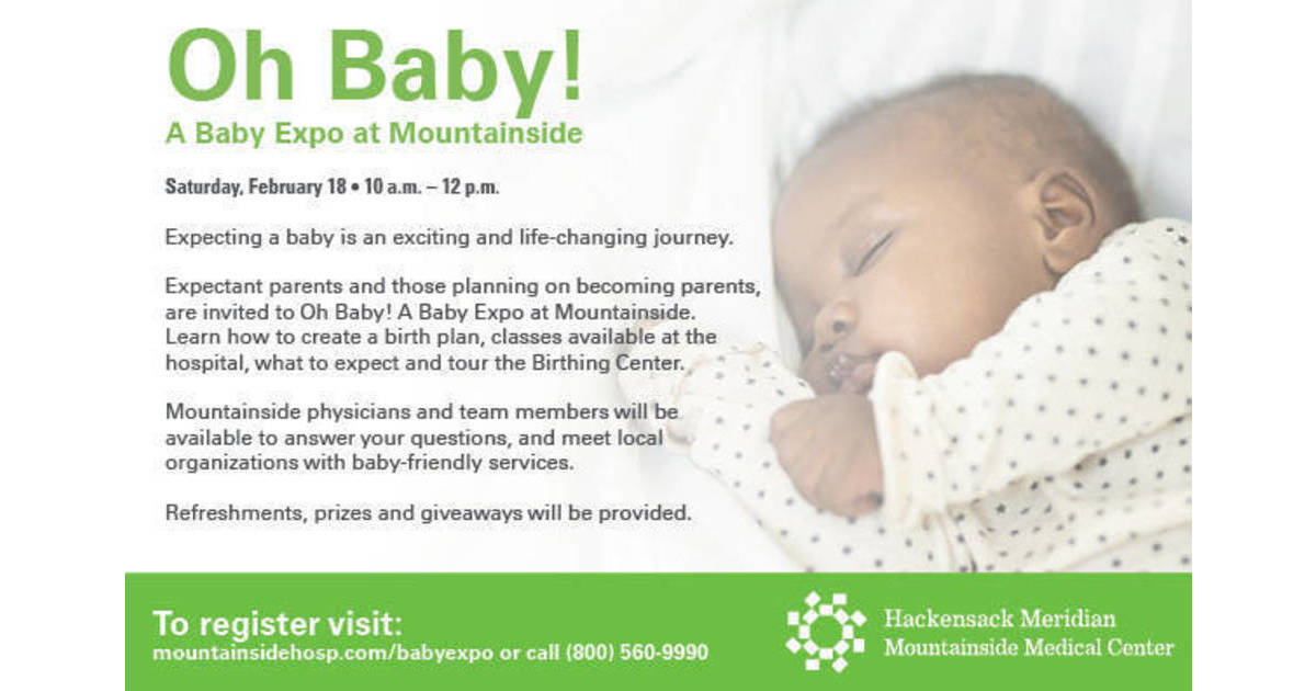 Oh Baby! A Baby Expo at Mountainside Medical Center | TAPinto | TAPinto