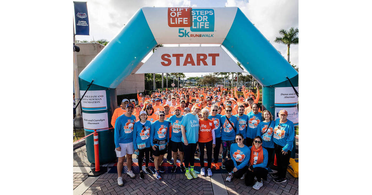 Gift of Life Steps for Life 5k Run & Walk | TAPinto | TAPinto