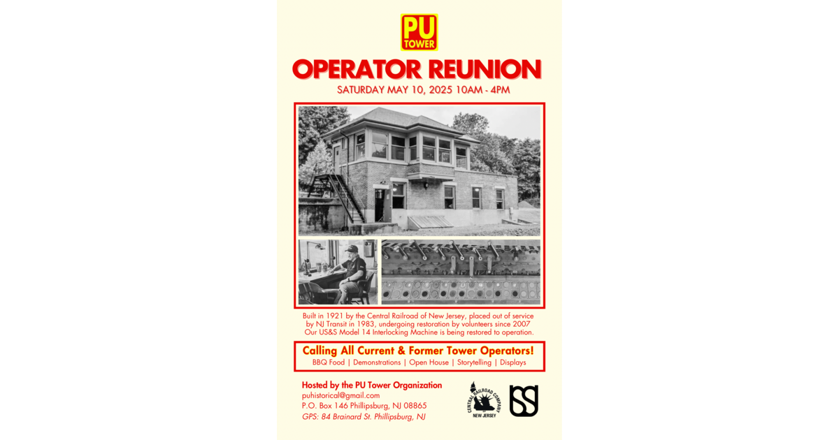 Operator's Reunion - Open House | TAPinto | TAPinto