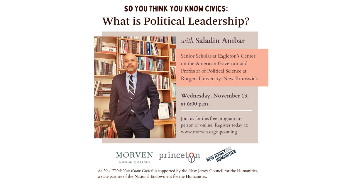So You Think You Know Civics: What is Political Leadership? | TAPinto ...