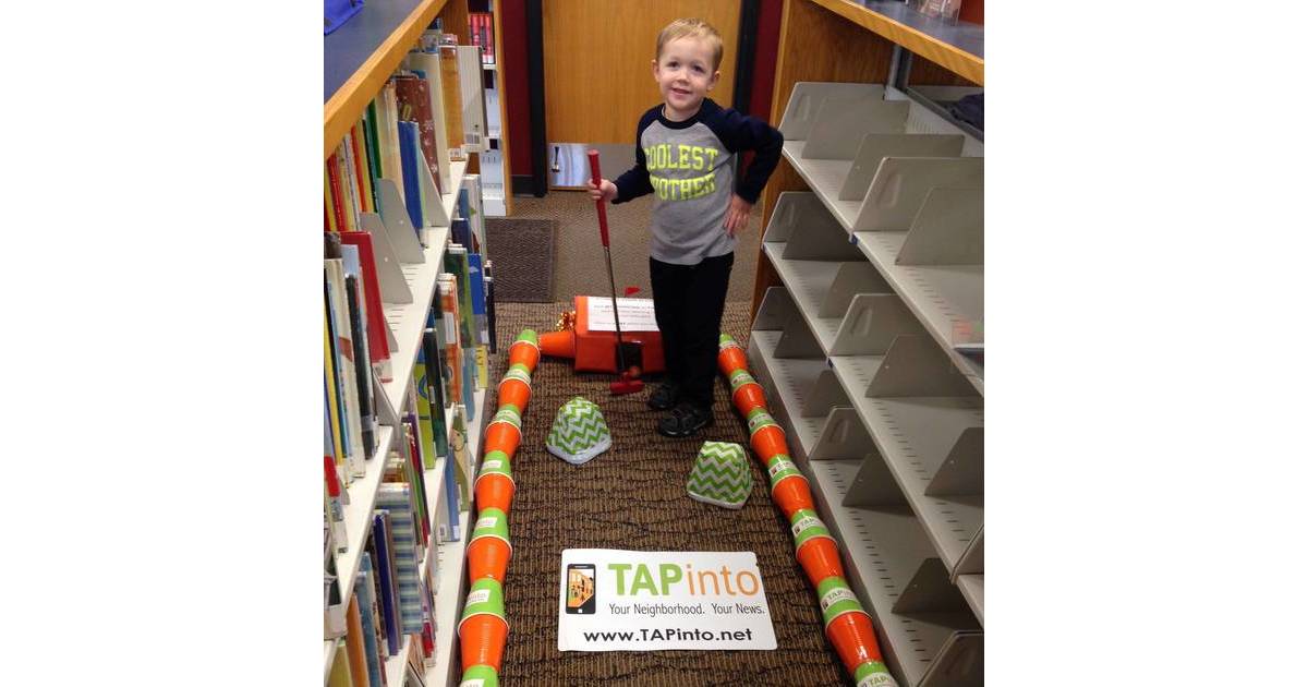 Indoor Mini-Golf at Clark Public Library is Fun for All | Bloomfield ...